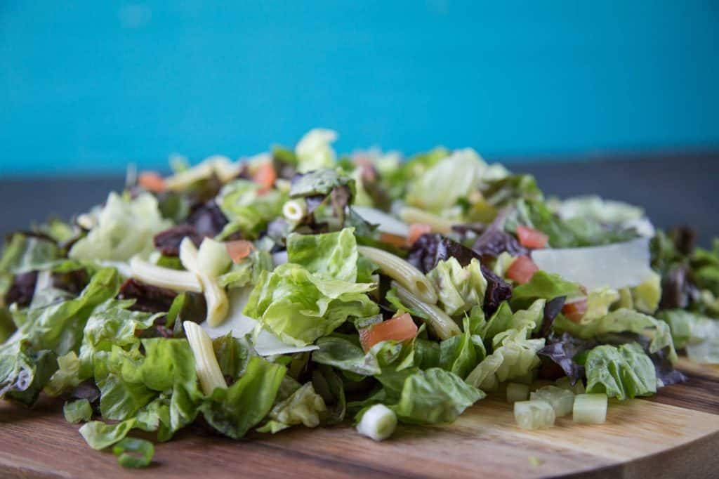 Italian Chopped Salad with Red Wine Vinaigrette - Gift of Hospitality