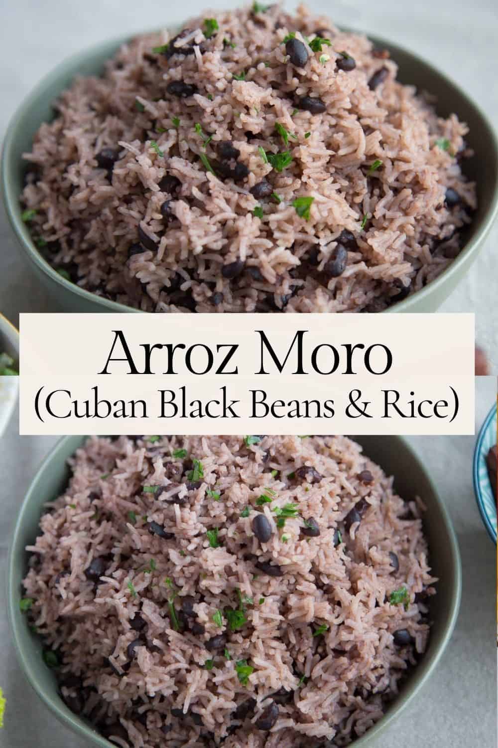 Arroz Moro (Cuban Black Beans and Rice) - Gift of Hospitality
