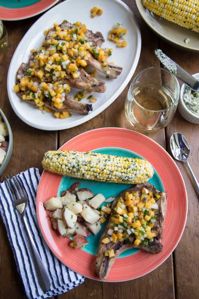 Corn on the Cob with Herb Compound Butter - Gift of Hospitality