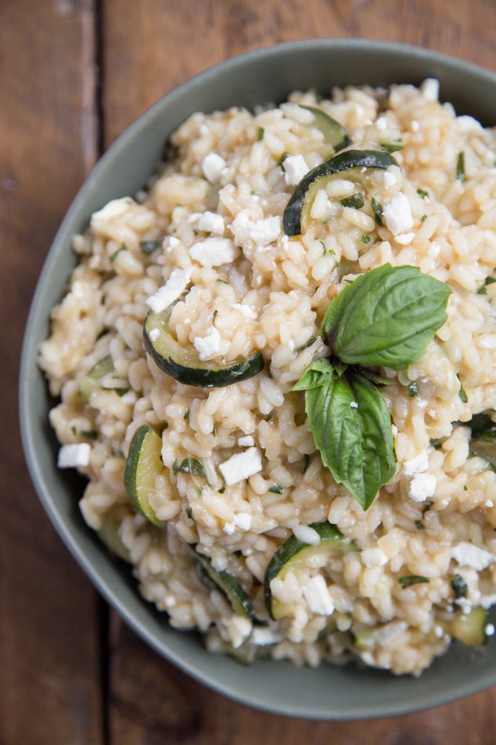 Zucchini Risotto with Feta and Herbs - Gift of Hospitality