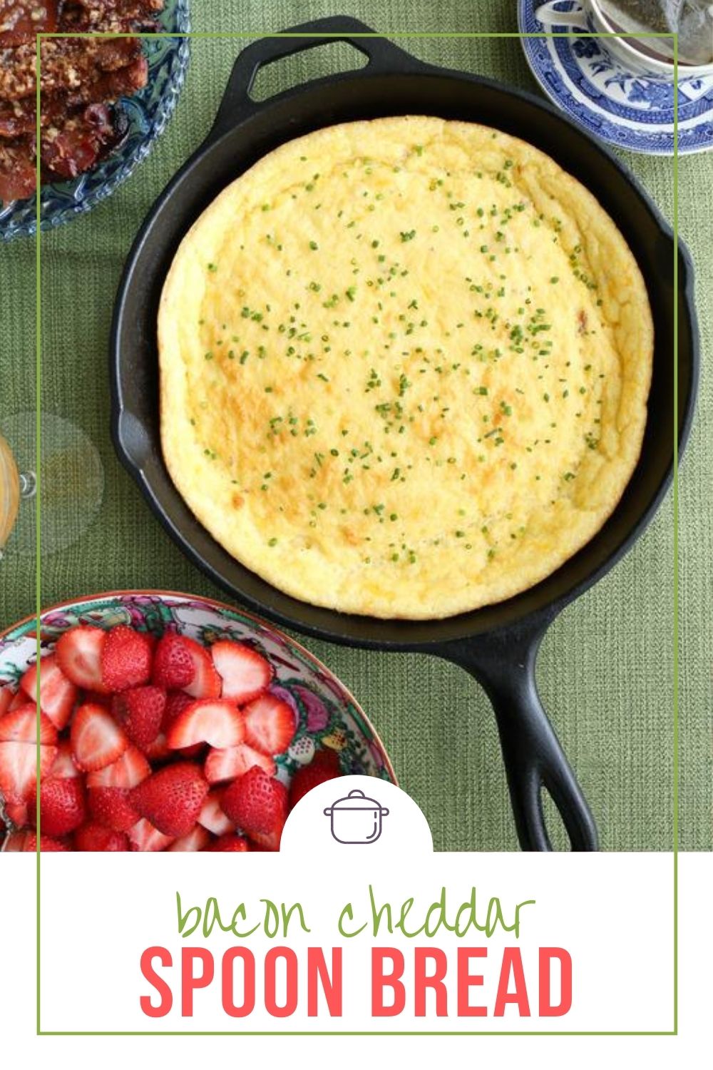 Bacon Cheddar Spoon Bread - Gift of Hospitality