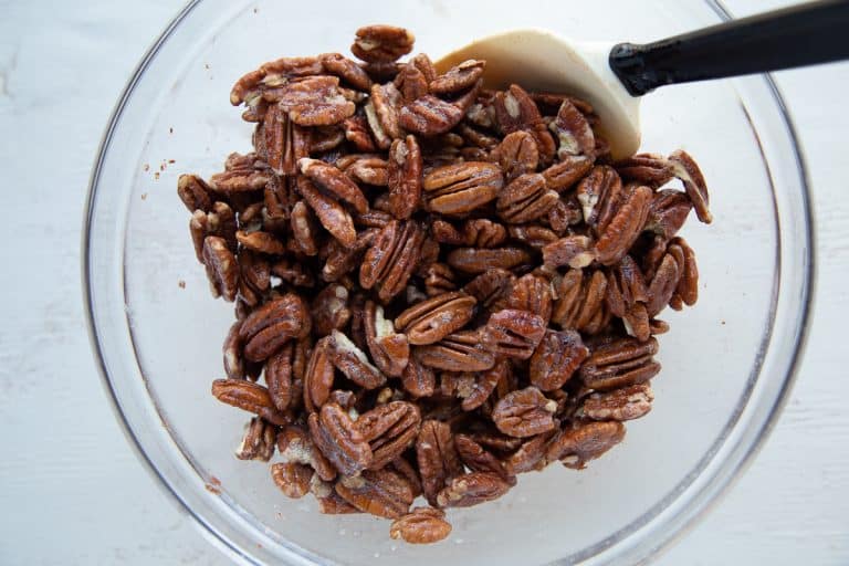 Cinnamon Roasted Pecans (5 Ingredients!) - Gift of Hospitality