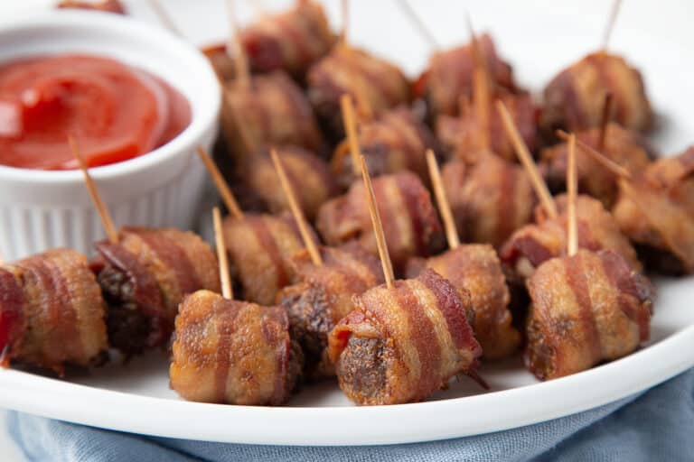 Bacon Wrapped Meatballs - Gift of Hospitality