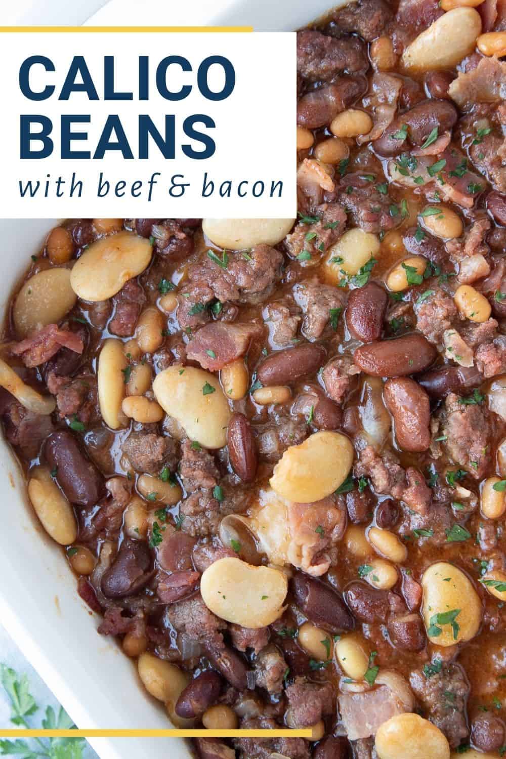 Easy Baked Calico Beans - Gift of Hospitality