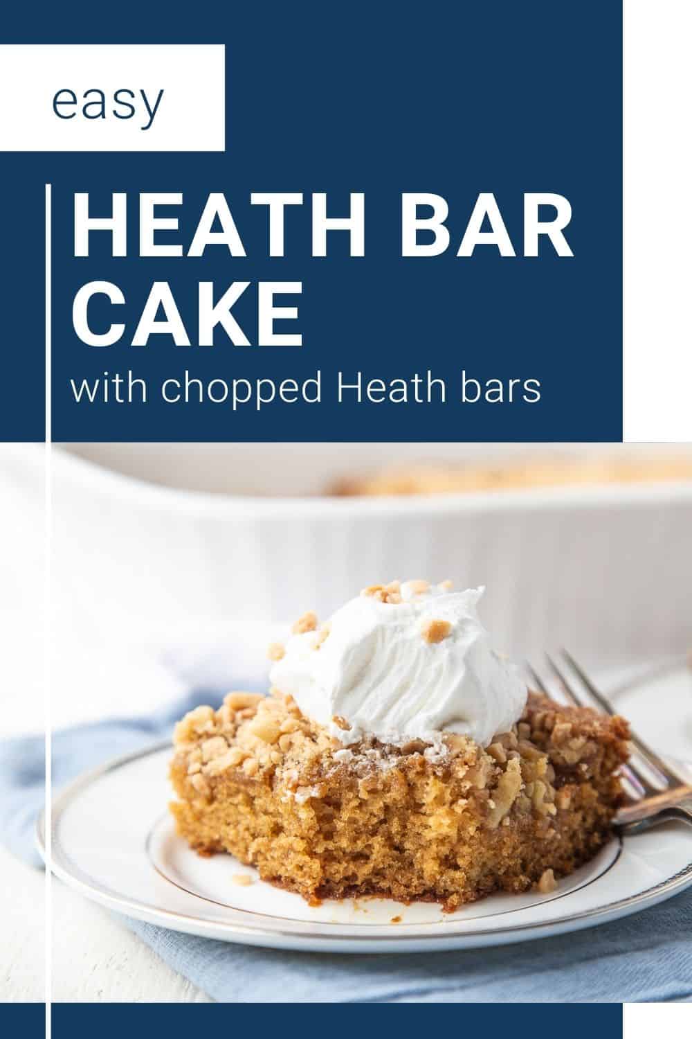 Heath Bar Cake - Gift of Hospitality