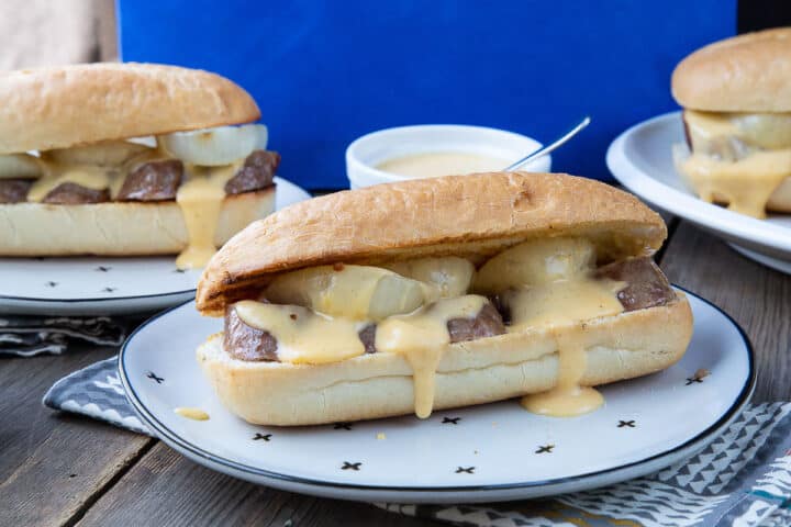 Beer Brats with Cheese Sauce - Gift of Hospitality