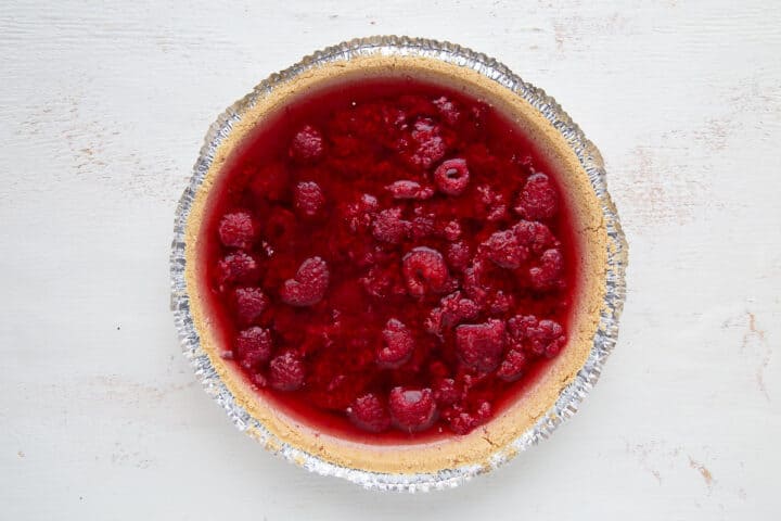 No-Bake Raspberry Pie - Gift of Hospitality