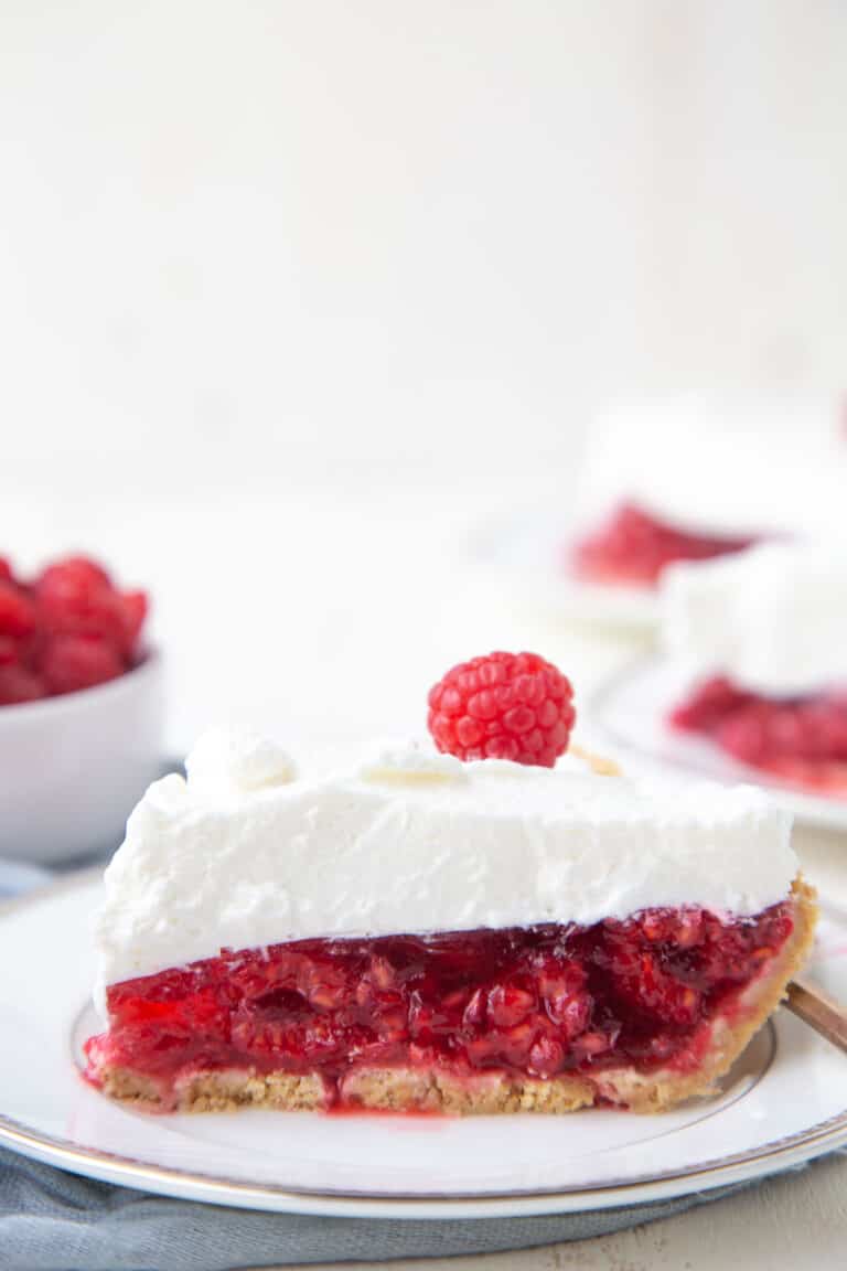 No-Bake Raspberry Pie - Gift of Hospitality