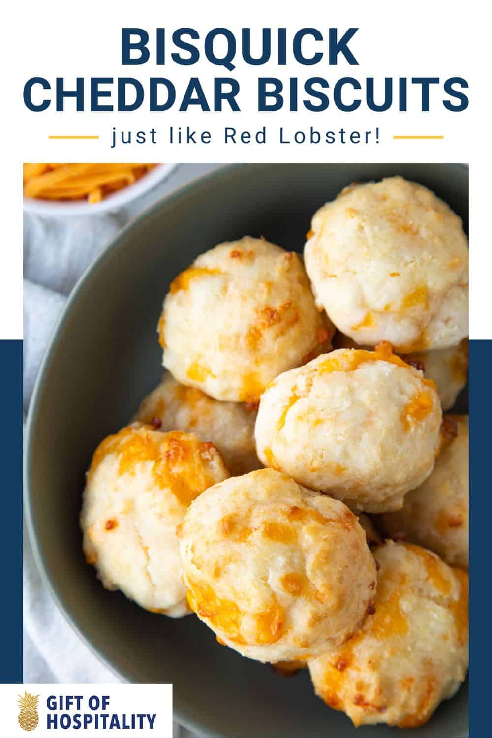 Easy Bisquick Cheddar Biscuits - Gift of Hospitality