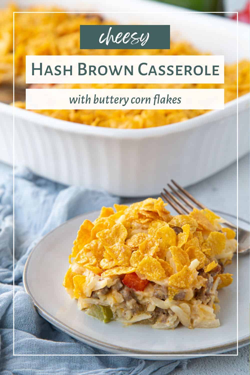 Hash Brown Casserole with Corn Flakes - Gift of Hospitality