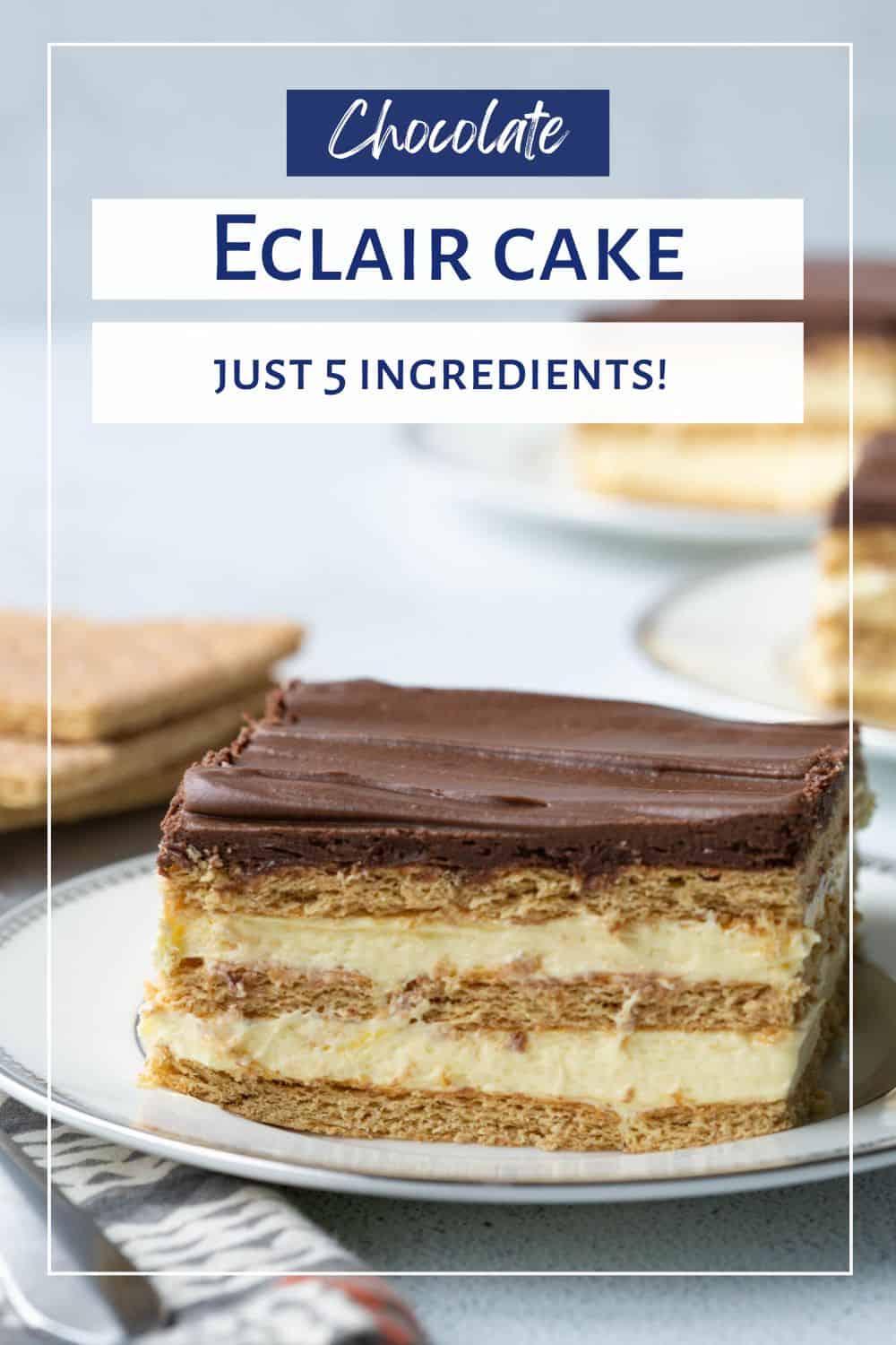 Chocolate Eclair Cake - Gift of Hospitality