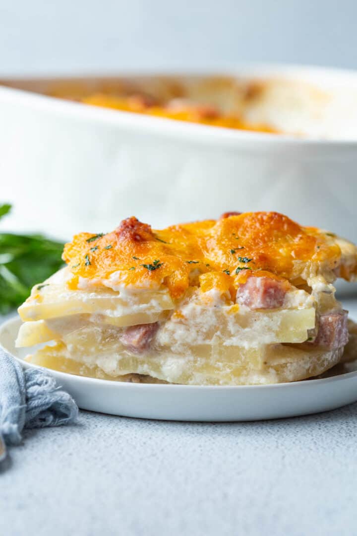 Scalloped Potatoes and Ham (with Mushroom Soup) - Gift of Hospitality