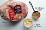 3-Ingredient Brown Sugar Glazed Ham - Gift of Hospitality