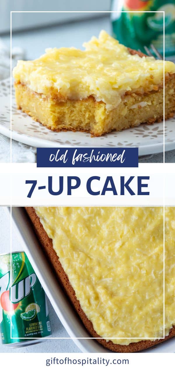 7Up Cake with Cake Mix - Gift of Hospitality