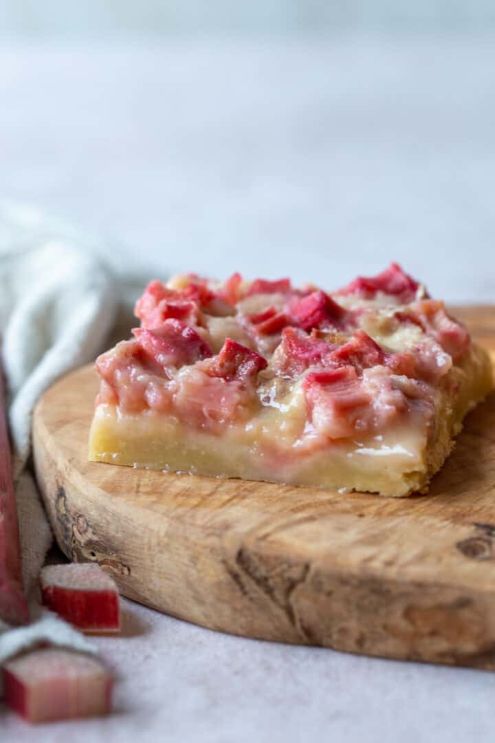 Old Fashioned Rhubarb Bars - Gift of Hospitality