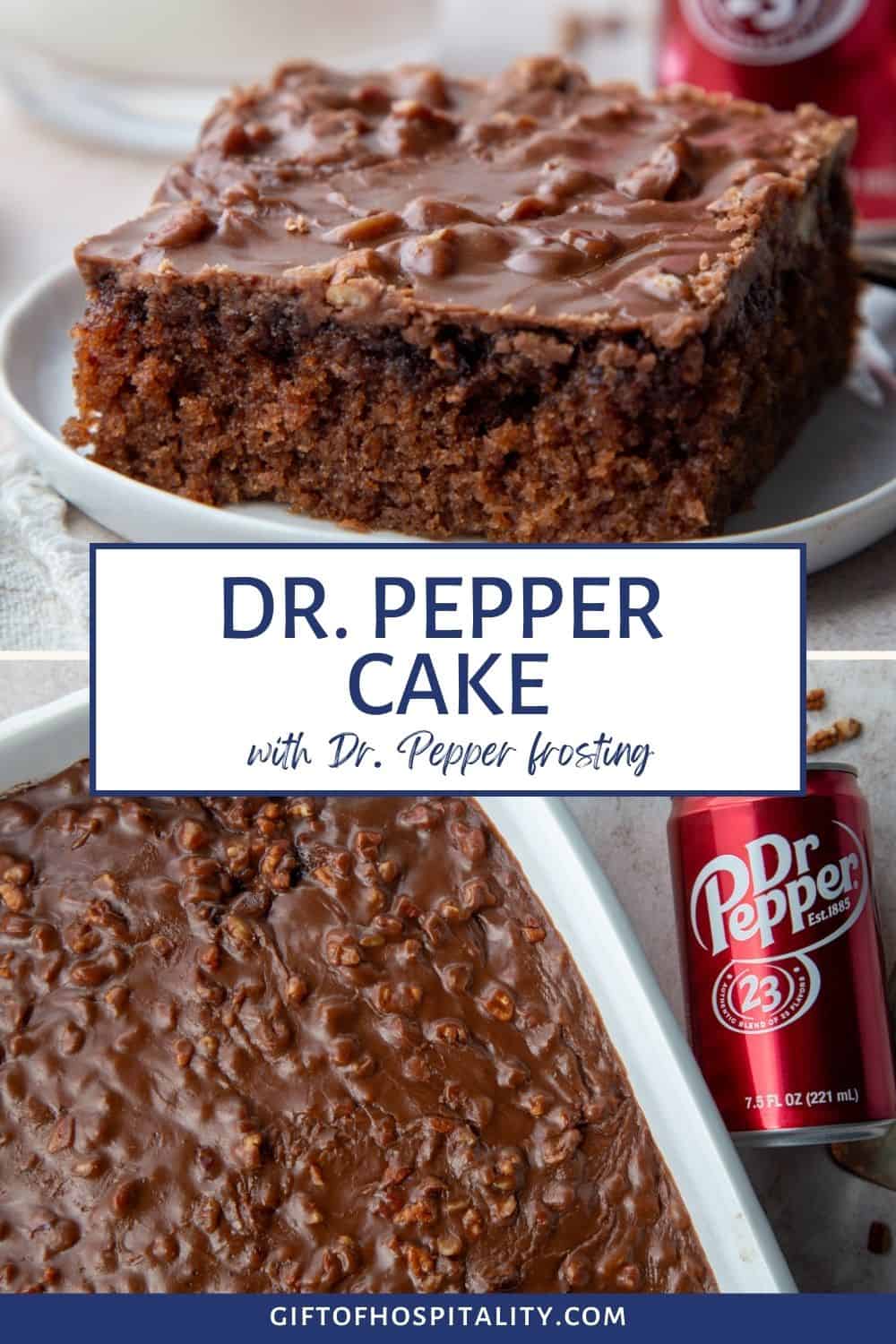Dr. Pepper Cake (with Dr. Pepper Frosting) - Gift of Hospitality