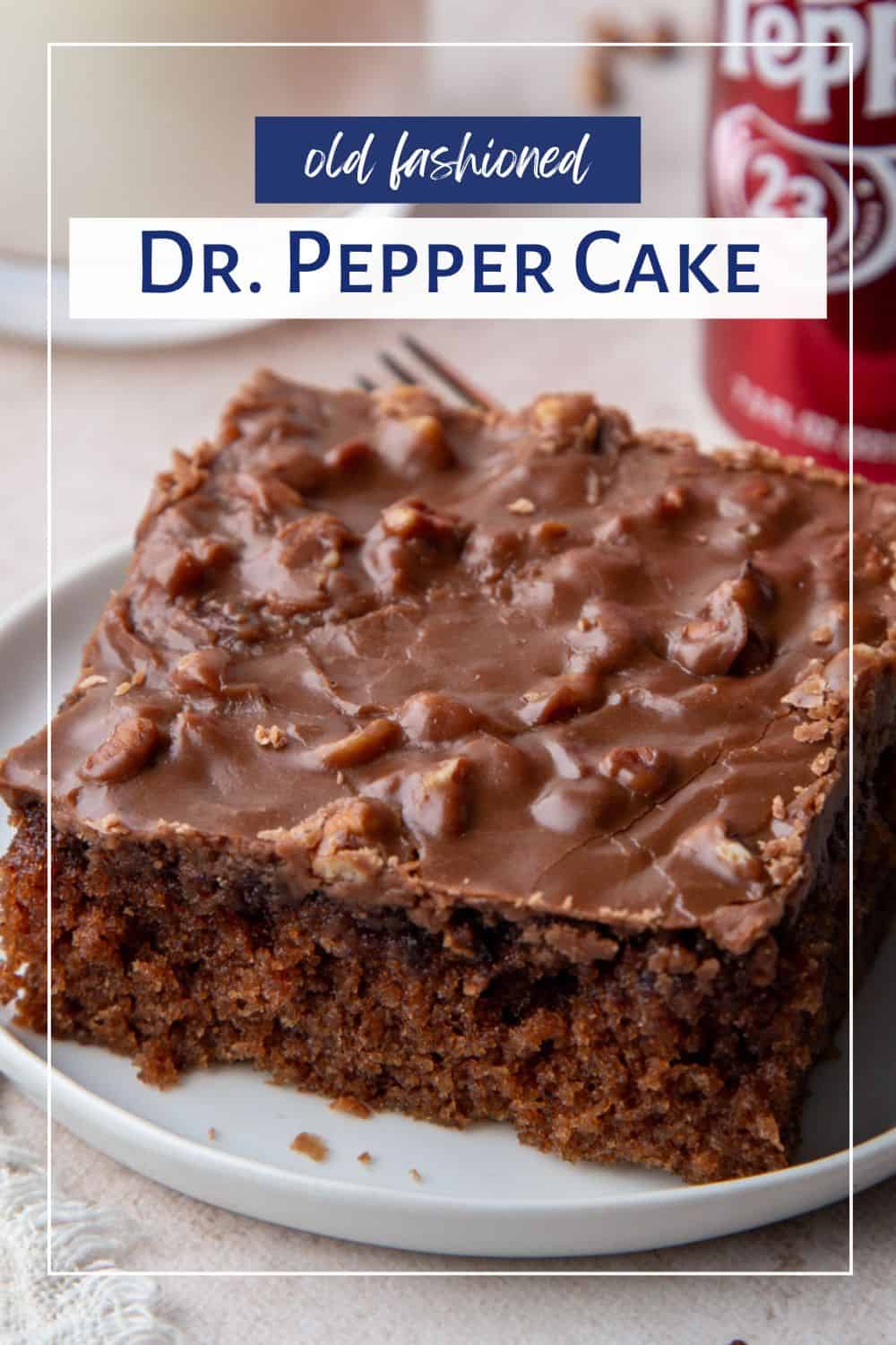 Dr. Pepper Cake (with Dr. Pepper Frosting) - Gift of Hospitality