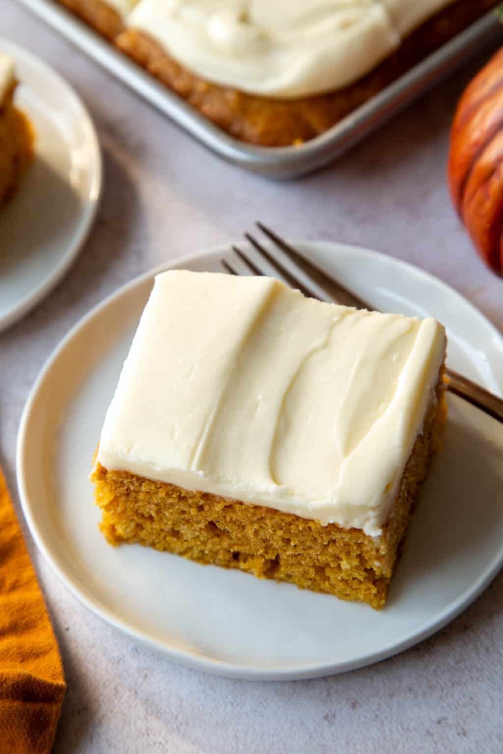 Old Fashioned Pumpkin Bars with Cream Cheese Frosting - Gift of Hospitality