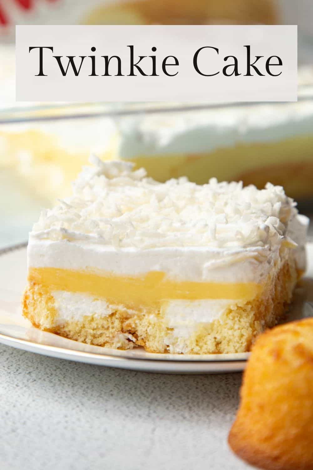 Easy Twinkie Cake - Gift of Hospitality