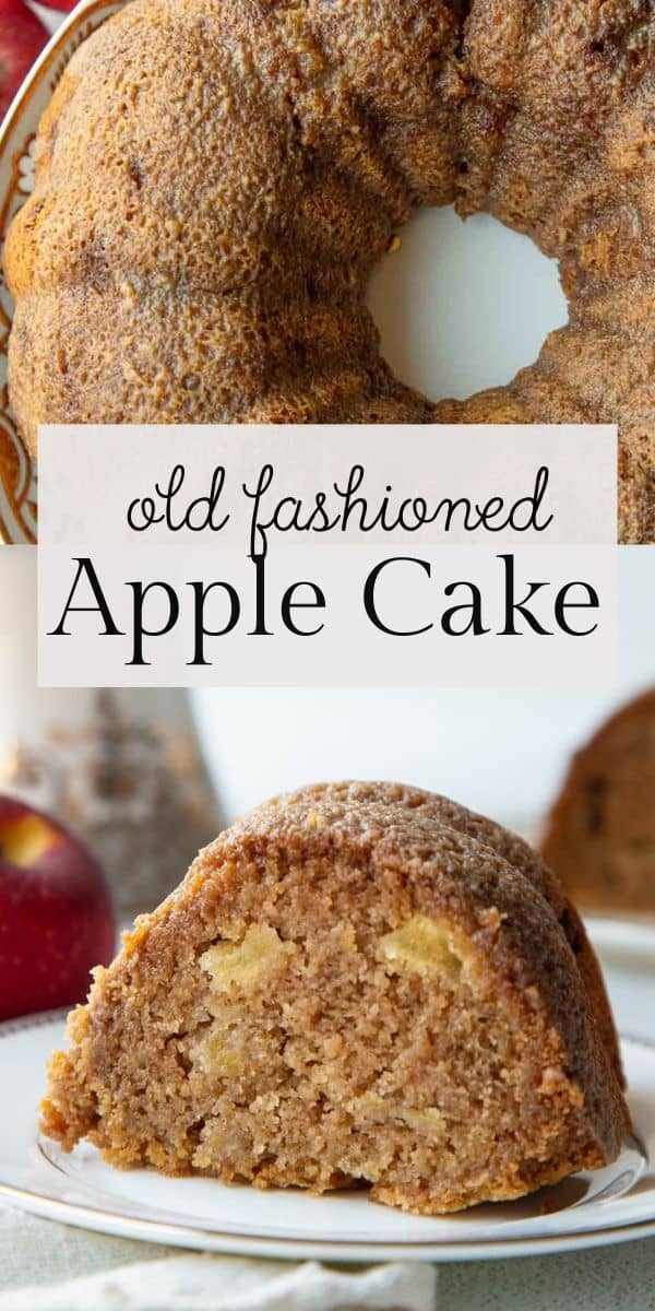 Old Fashioned Apple Bundt Cake - Gift of Hospitality