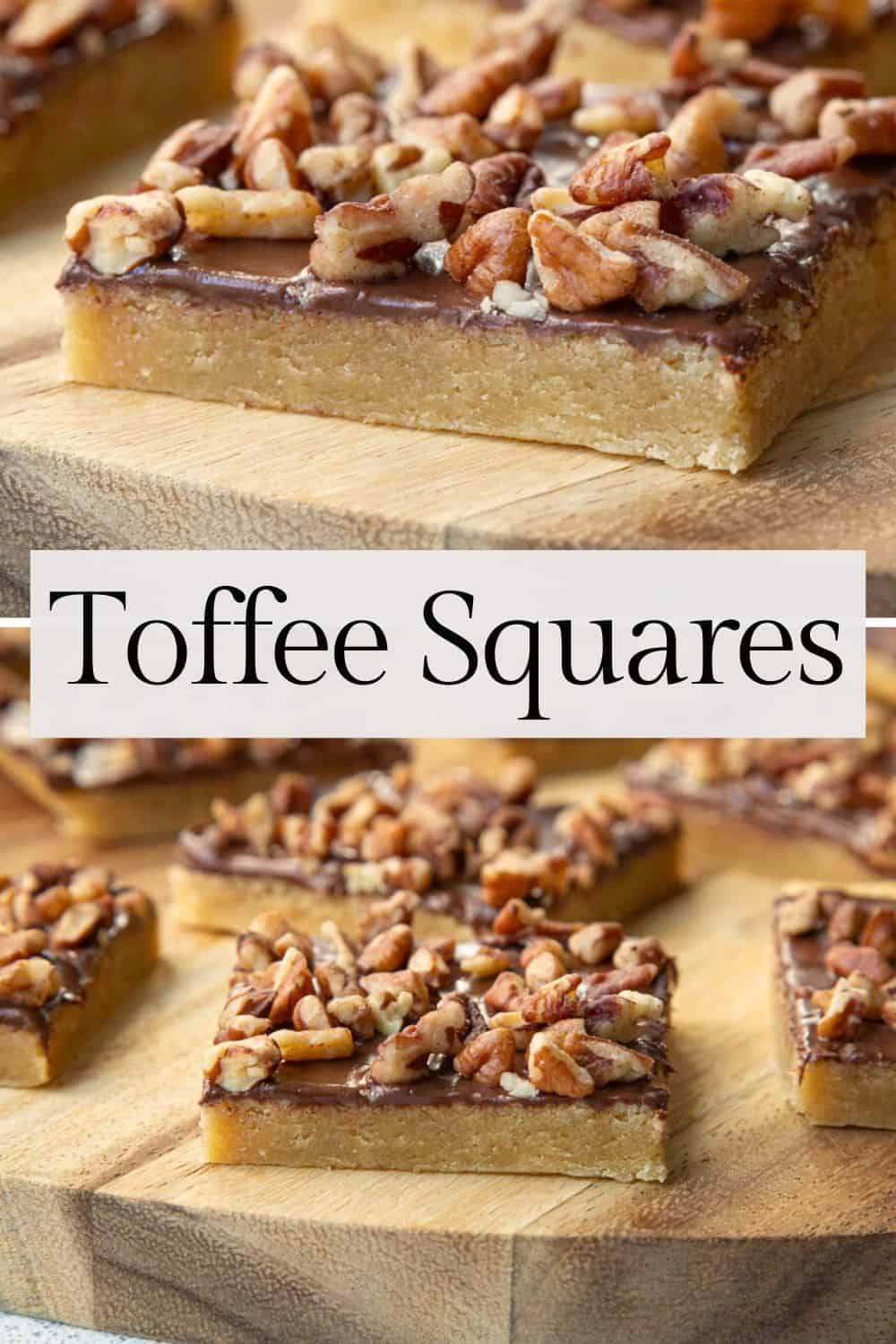 Toffee Squares - Gift of Hospitality