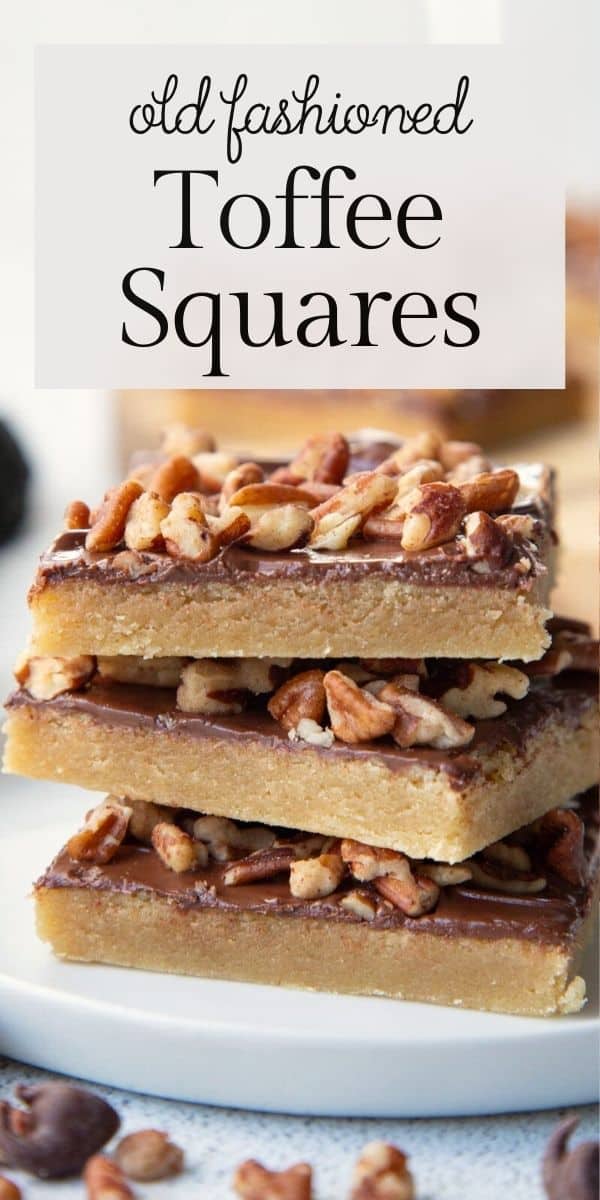 Toffee Squares - Gift of Hospitality