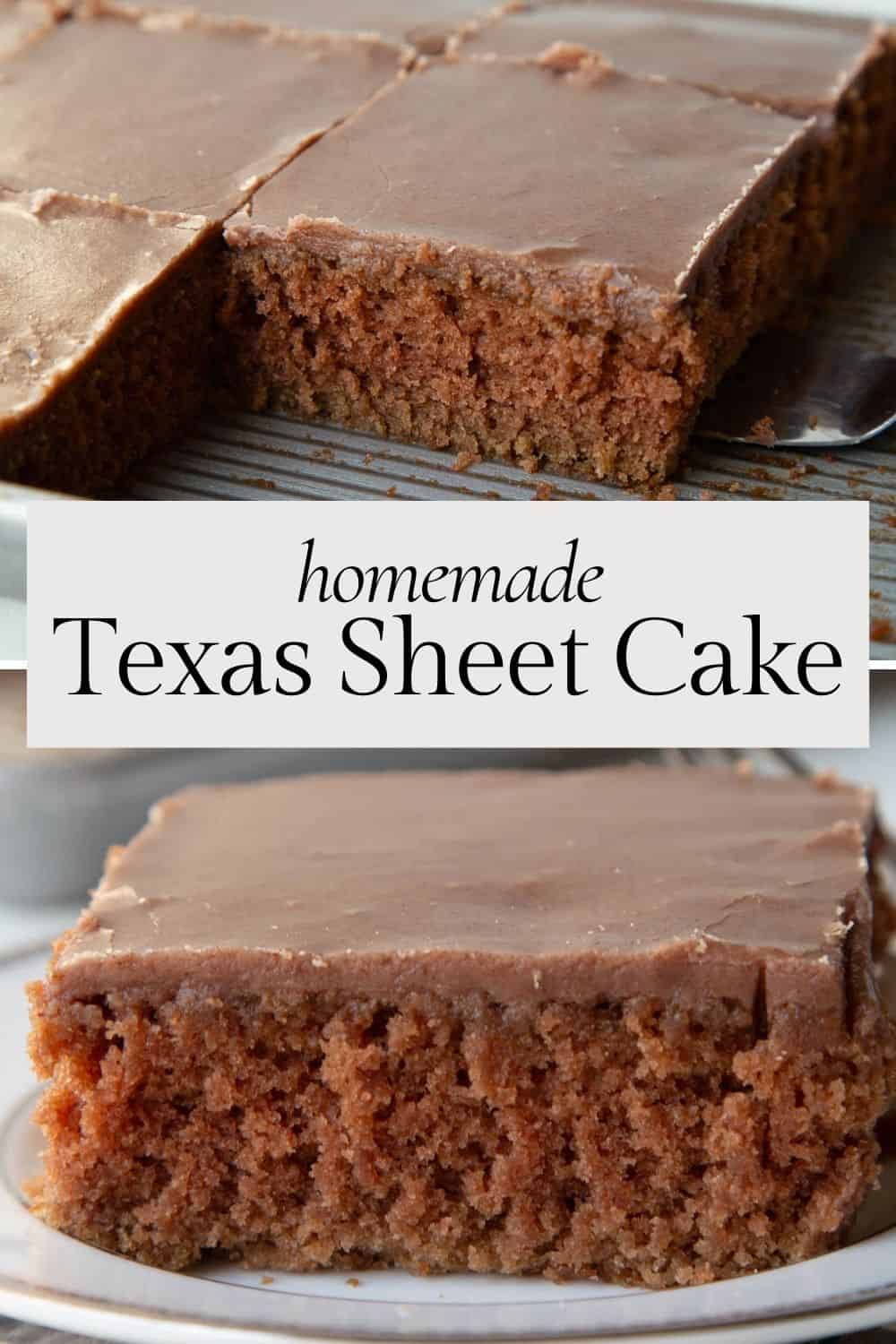 Buttermilk Texas Sheet Cake - Gift of Hospitality