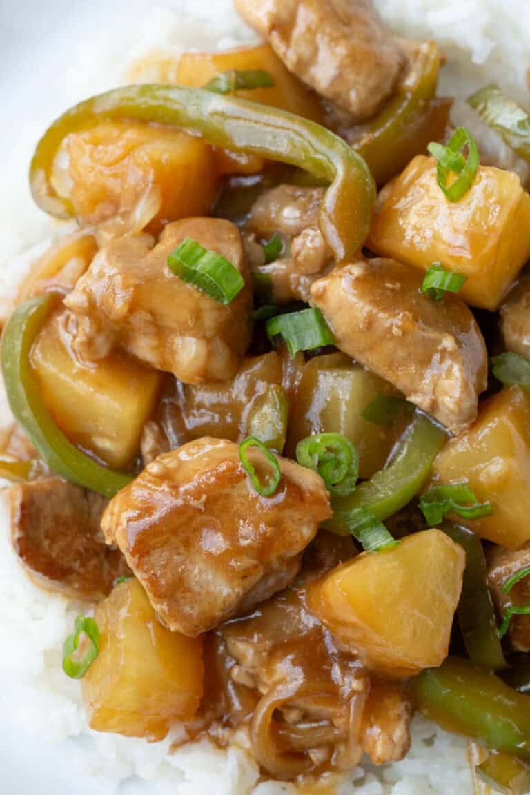 Sweet and Sour Pork (Not Fried) - Gift of Hospitality