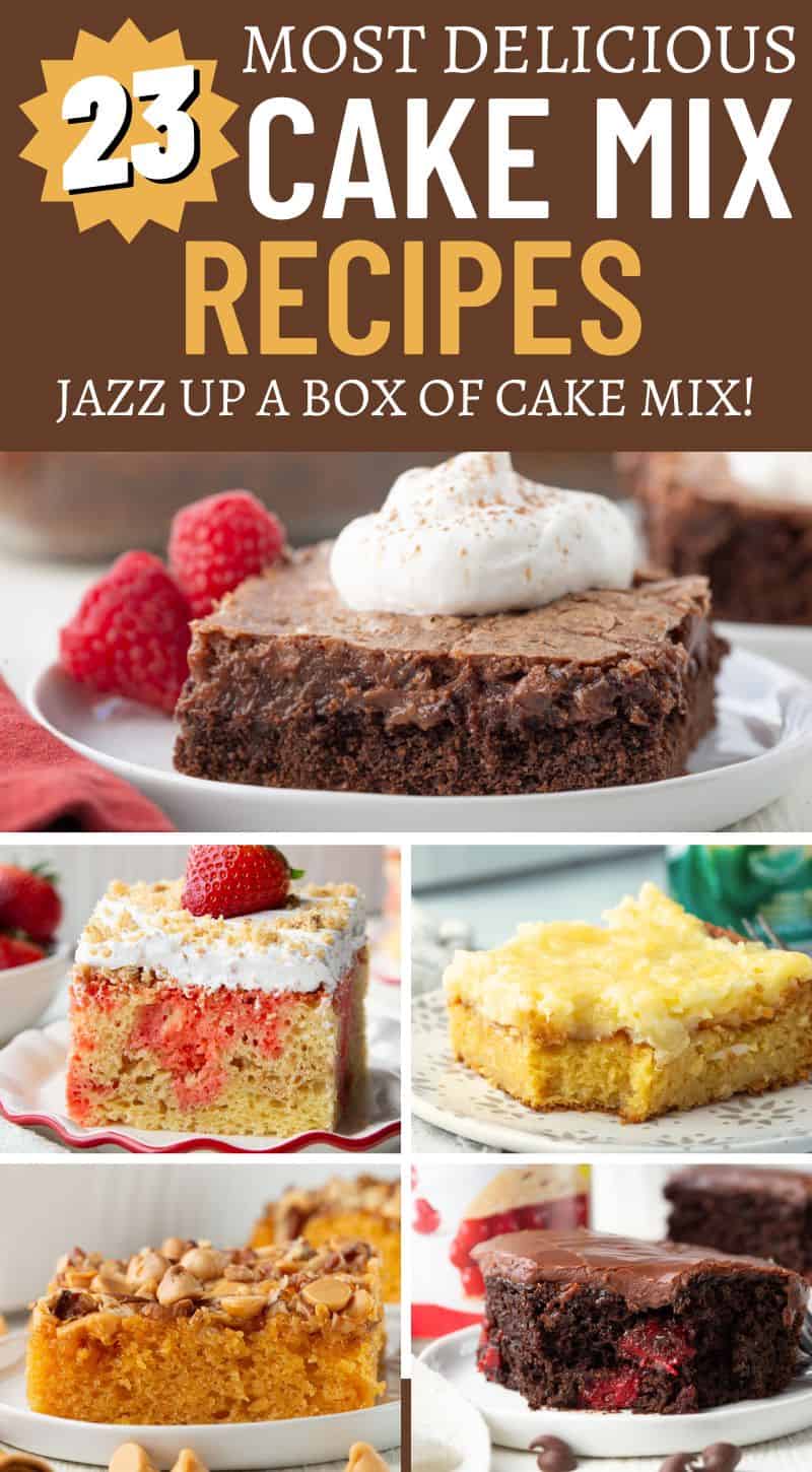 25 Cakes That Start with a Box of Cake Mix - Gift of Hospitality