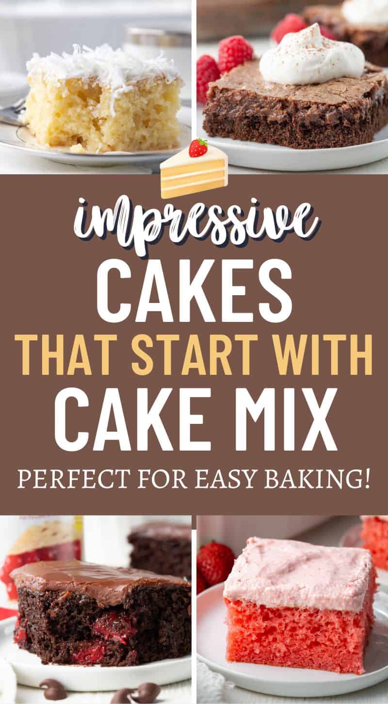 25 Cakes That Start with a Box of Cake Mix - Gift of Hospitality