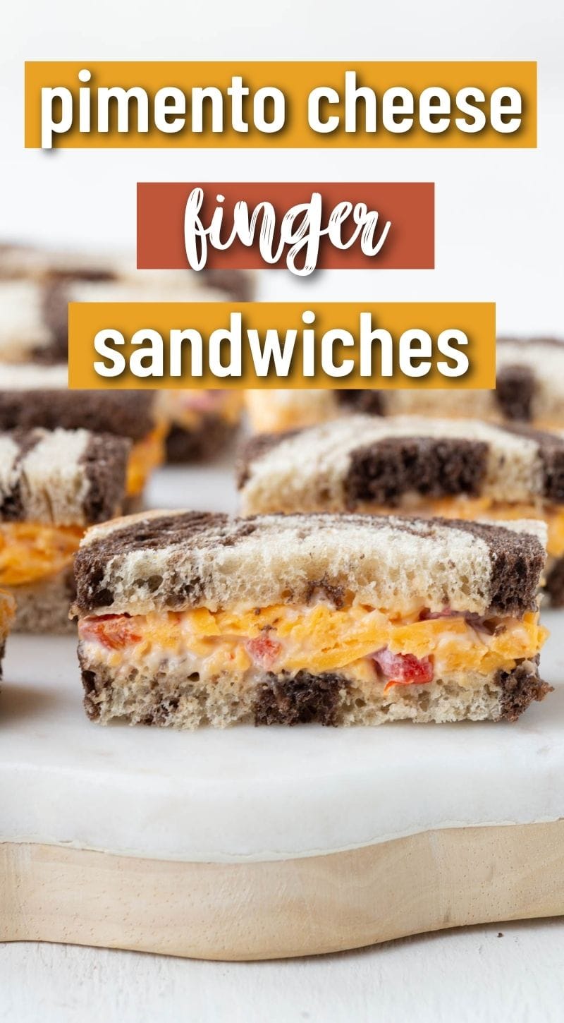 Pimento Cheese Finger Sandwiches - Gift of Hospitality